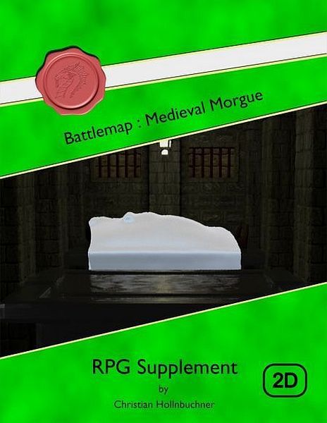 Battlemap: Medieval Morgue | RPG Item | RPGGeek