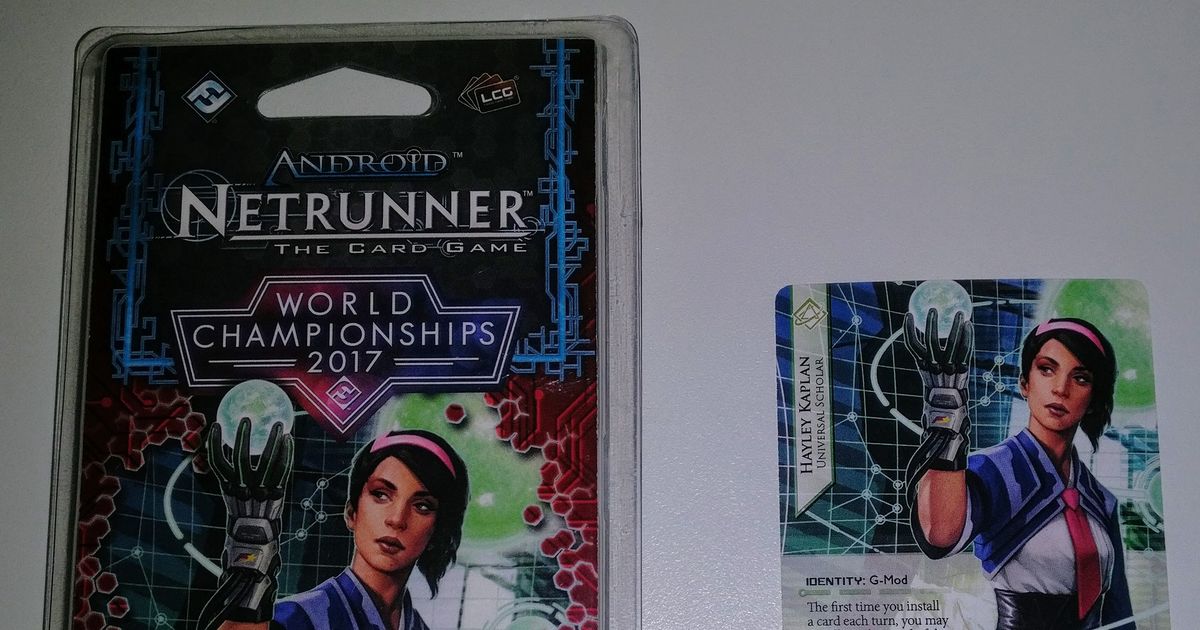 Android: Netrunner – 2017 World Championships Runner Deck – Hayley ...