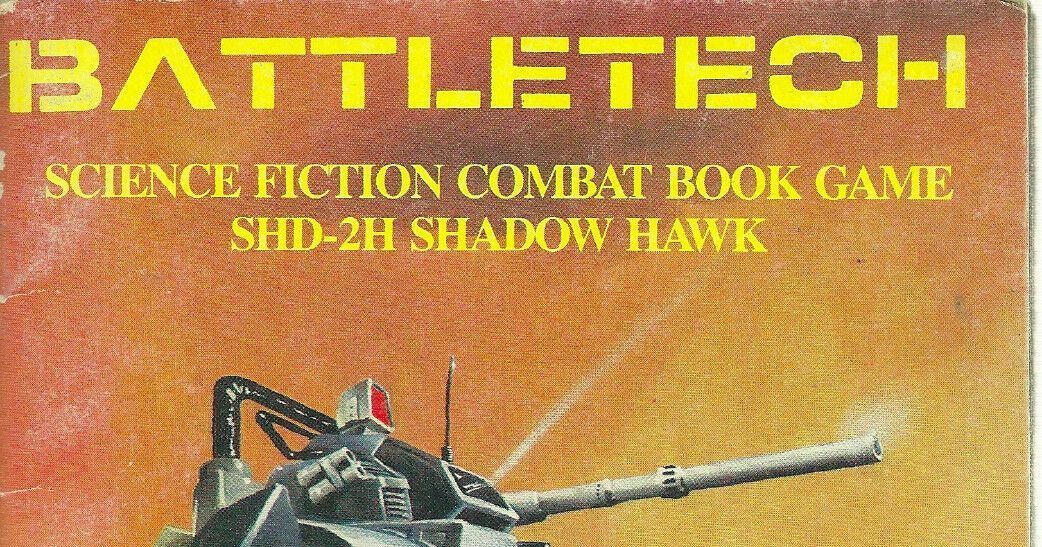 BattleTech Science Fiction Combat Book Game: SHD-2H Shadow Hawk | Board ...