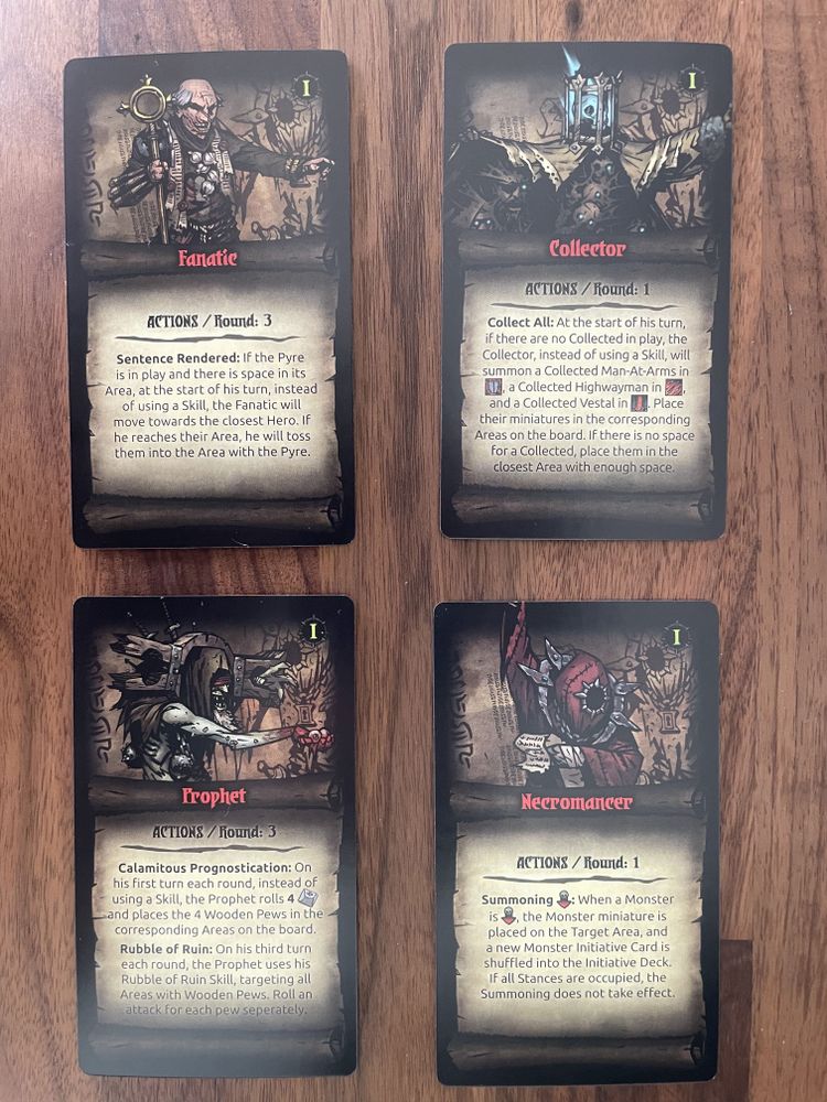 Missing cards | Darkest Dungeon: The Board Game