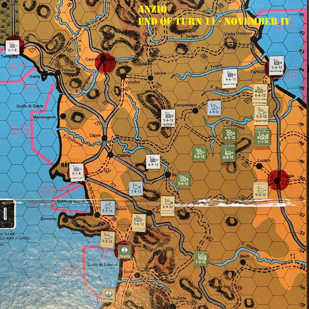ANZIO! After Action Report - Basic Game | Anzio: The Struggle for Italy ...