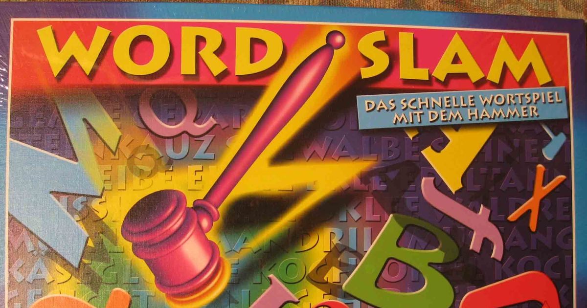 Word Slam | Board Game | BoardGameGeek
