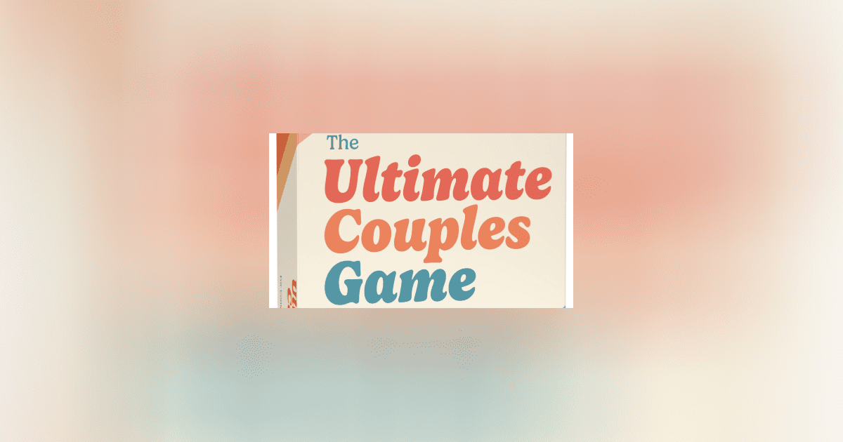 The Ultimate Couples Game | Board Game | BoardGameGeek