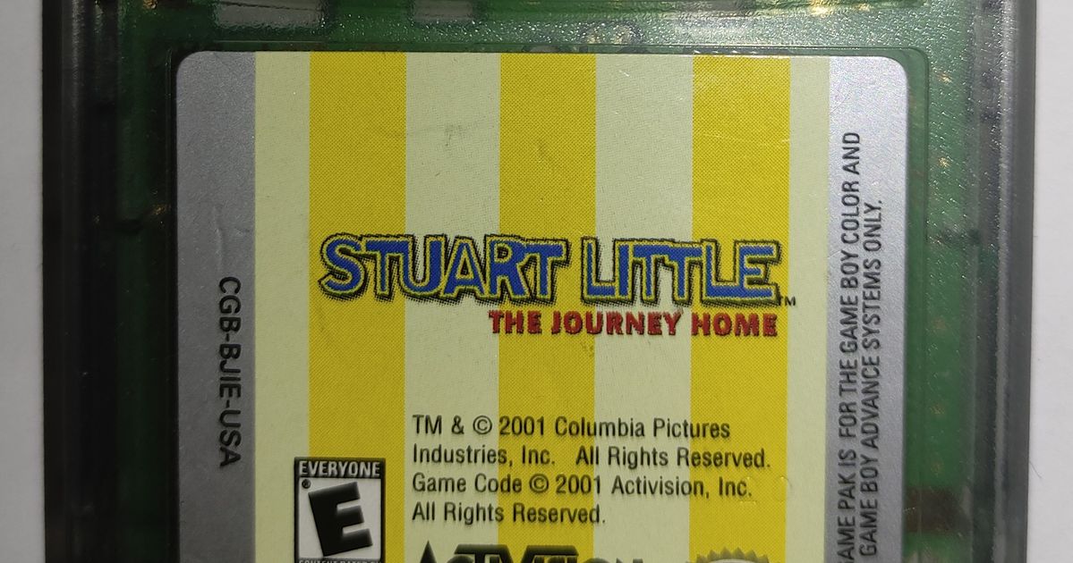 Stuart Little: The Journey Home | Video Game | VideoGameGeek
