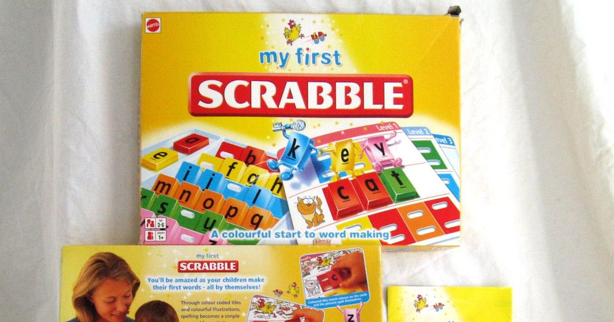 My First Scrabble | Board Game | BoardGameGeek