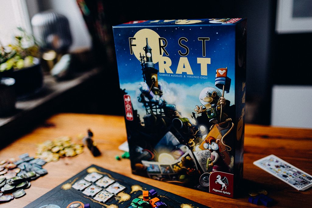 Cheesy dreams of the Moon | First Rat