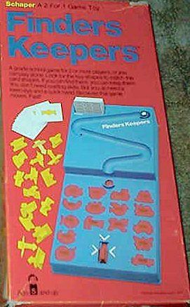 Finders Keepers | Board Game | BoardGameGeek