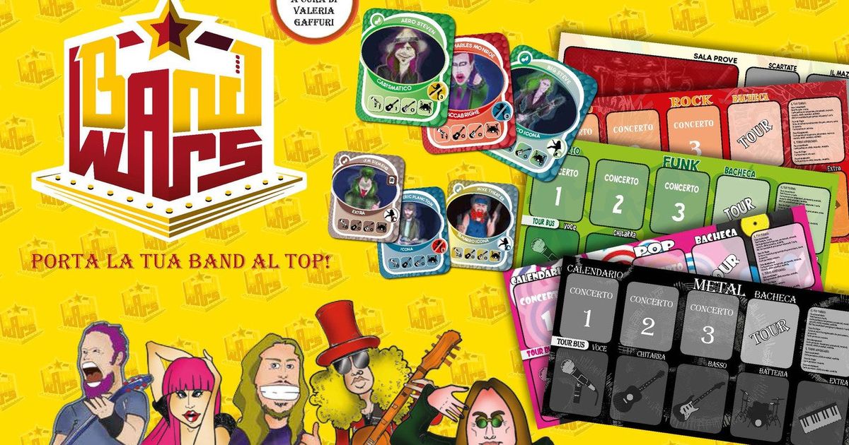 Band Wars | Board Game | BoardGameGeek