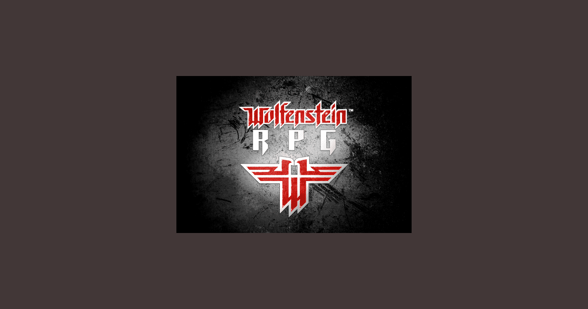 Wolfenstein RPG | Video Game | VideoGameGeek