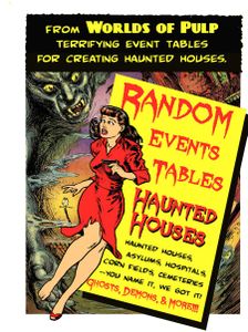 Random Events Tables: Haunted Houses | RPG Item | BoardGameGeek
