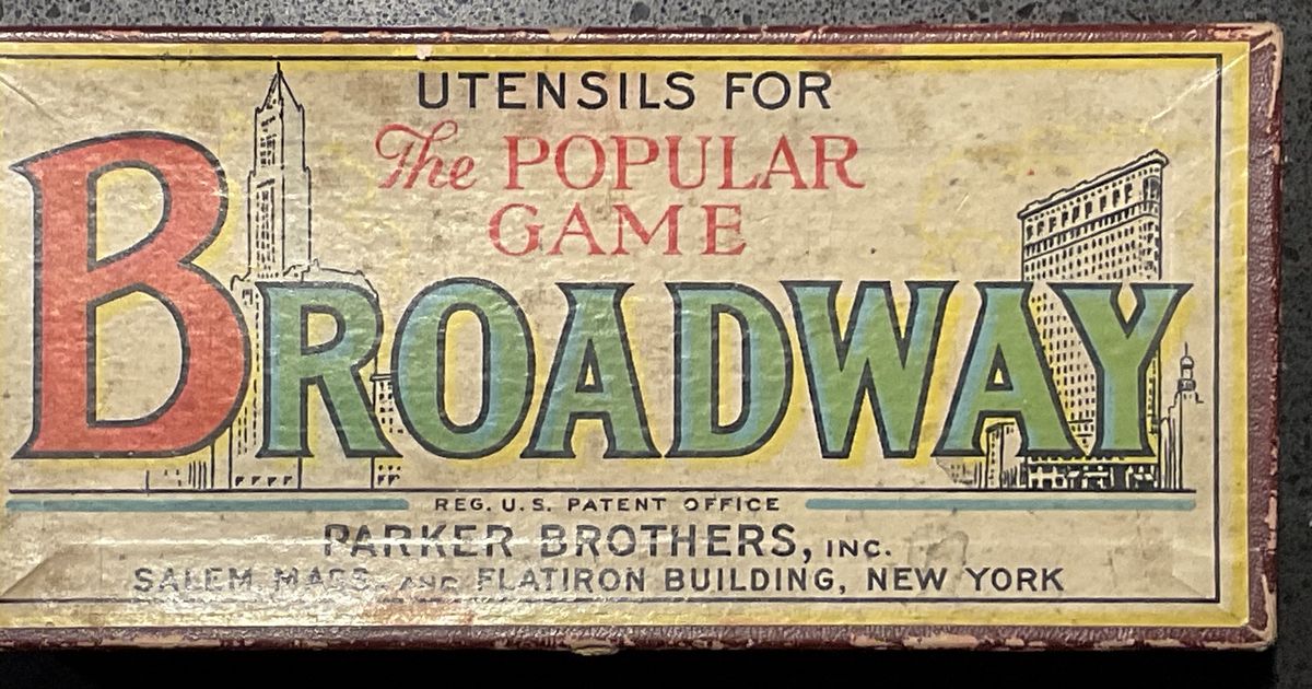 The Popular Game of Broadway | Board Game | BoardGameGeek