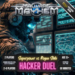 Malware Mayhem Hacker Duel: State Actor Edition | Board Game | BoardGameGeek