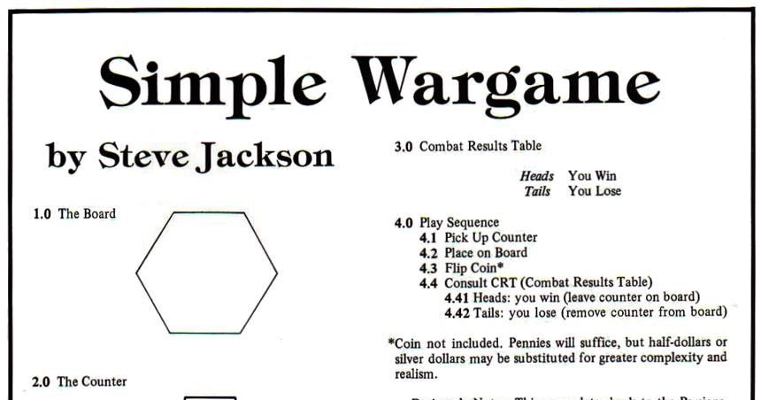 Simple Wargame | Board Game | BoardGameGeek