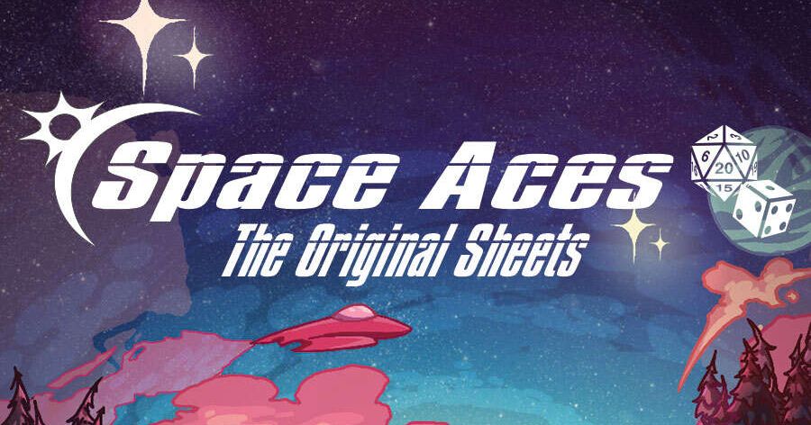 Space Aces: The Original Sheets | RPG Item | RPGGeek
