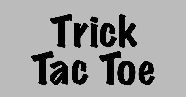 Trick Tac Toe | Board Game | BoardGameGeek