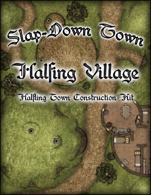 Slap Down Town: Halfling Village | RPG Item | RPGGeek