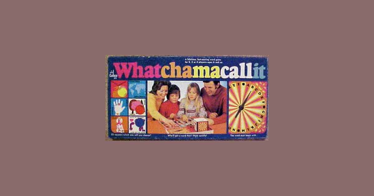 Whatchamacallit | Board Game | BoardGameGeek