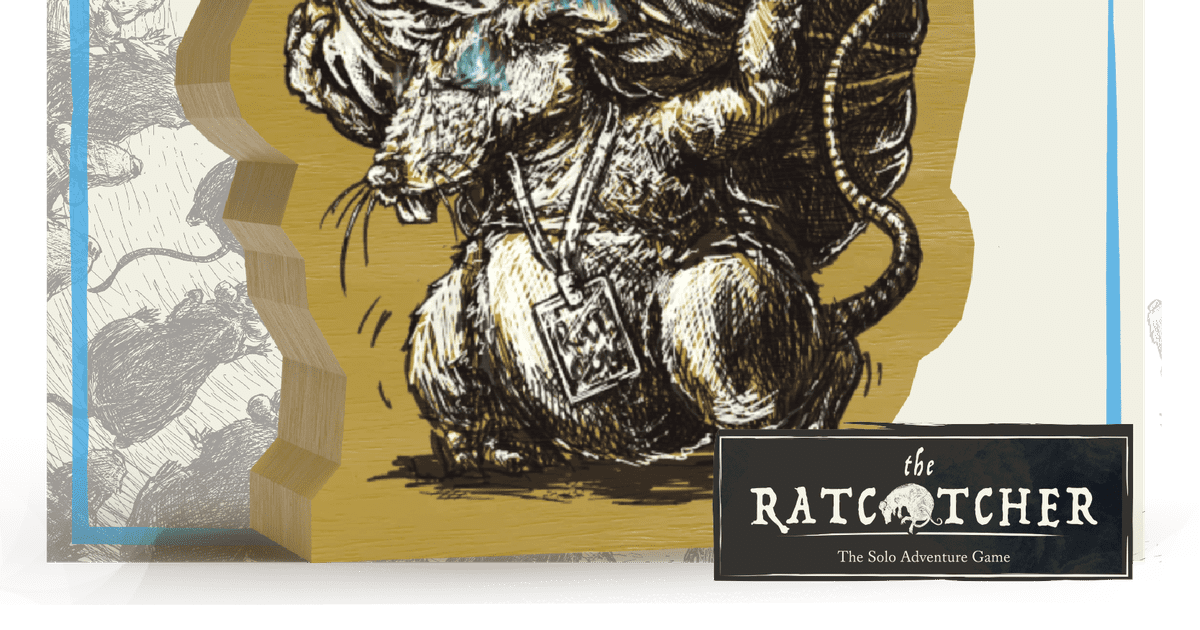 The Ratcatcher: The Solo Adventure Game – Swag Rat Promo | Board Game ...