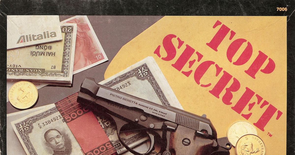 Top Secret Box Set (Second Edition) | RPG Item | RPGGeek
