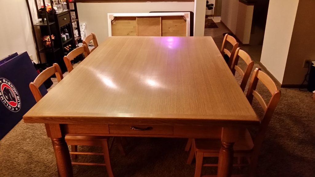 Our New Child! Or How To Spend A Year Making A Gaming Table!