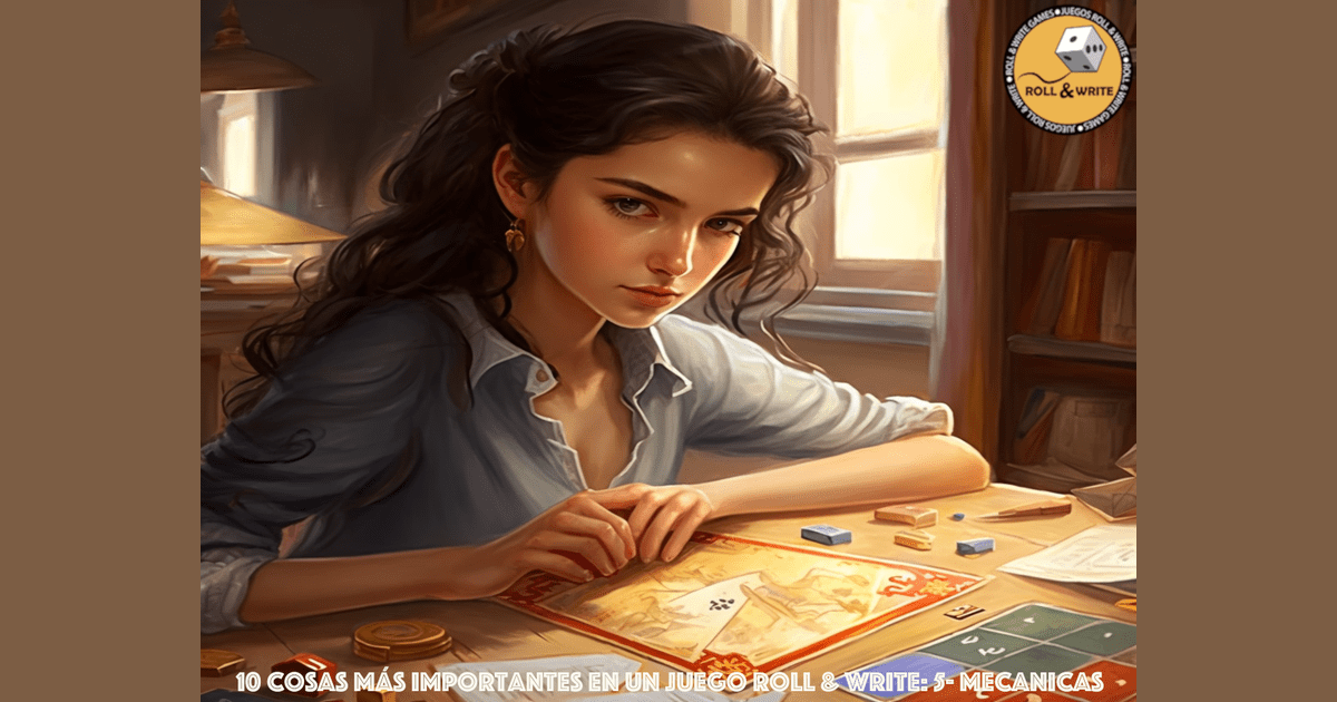 10 most important things in a roll & write game: 5- Mechanics | Juegos ...
