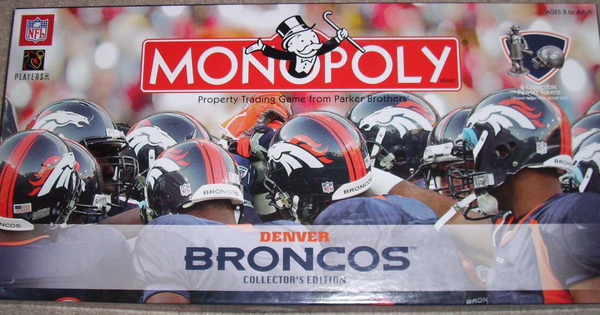 Monopoly: Denver Broncos | Board Game | BoardGameGeek