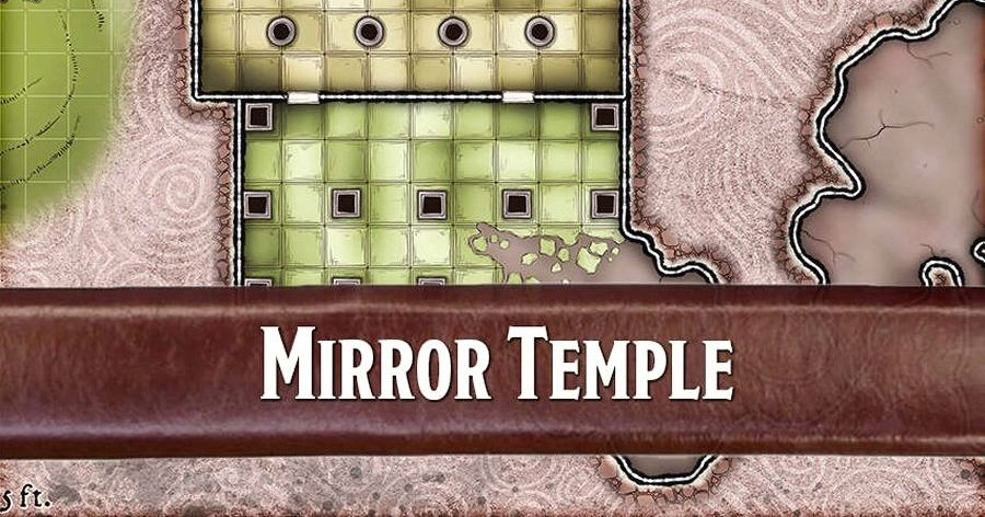 Mirror Temple Stock Battlemap | RPG Item | RPGGeek