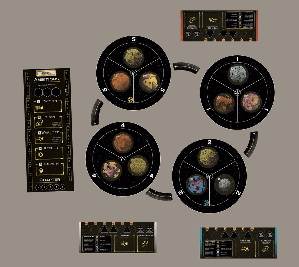 Modular Map system - Fan Variant | Arcs