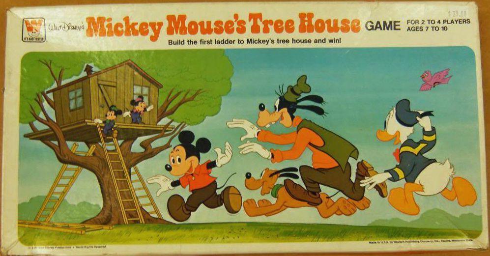 Mickey Mouse's Tree House Game | Board Game | BoardGameGeek