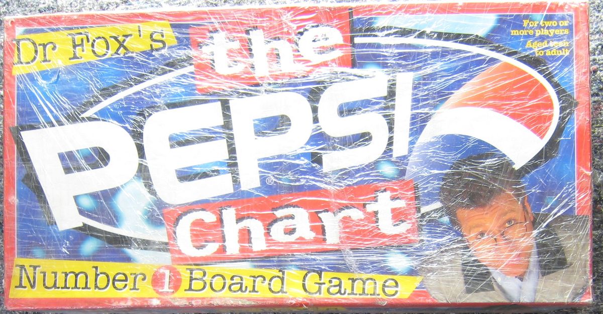 Dr Fox's the Pepsi Chart No. 1 Board Game | Board Game | BoardGameGeek