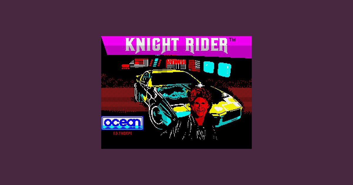 Knight Rider (1986) | Video Game | VideoGameGeek