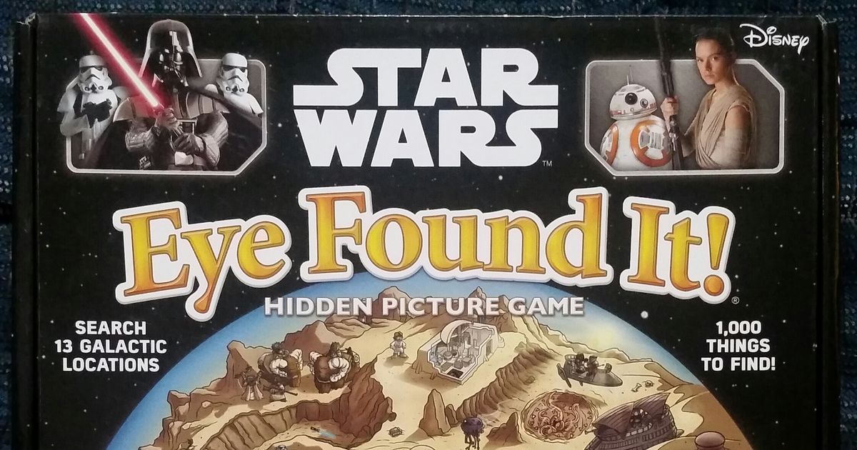 Star Wars: Eye Found It! | Board Game | BoardGameGeek