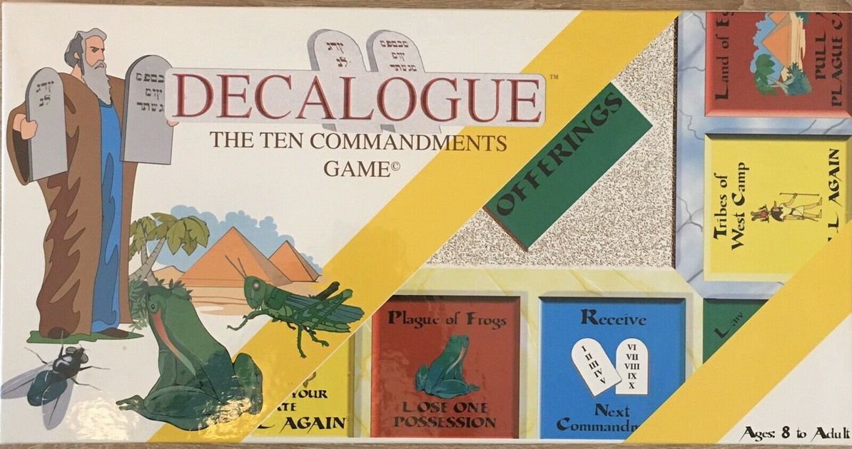 Decalogue: The Ten Commandments Game | Board Game | BoardGameGeek