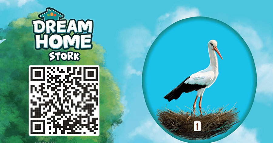 Dream Home: Promo Token – Stork | Board Game | BoardGameGeek