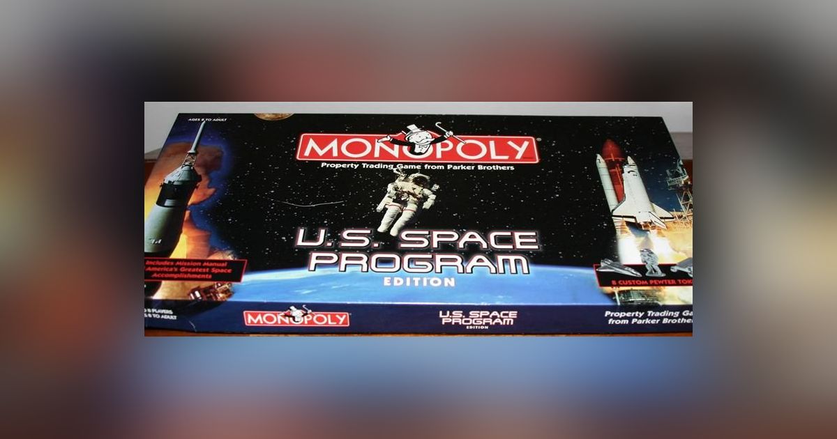 Monopoly: U.S. Space Program | Board Game | BoardGameGeek