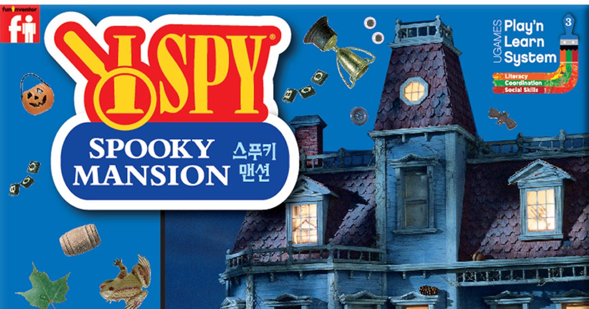 I Spy Spooky Mansion | Board Game | BoardGameGeek