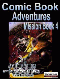 Comic Book Adventures: Mission Book 4 | RPG Item | BoardGameGeek