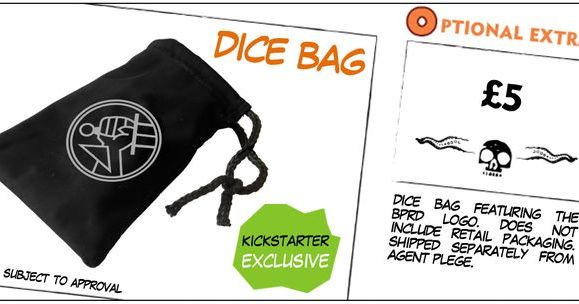 Hellboy: Dice Bag | Board Game Accessory | BoardGameGeek