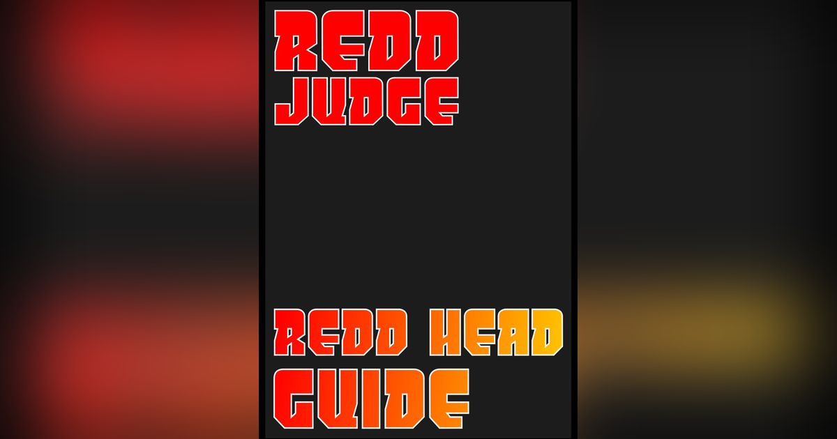 REDD Judge REDD Head Guide | RPG Item | RPGGeek
