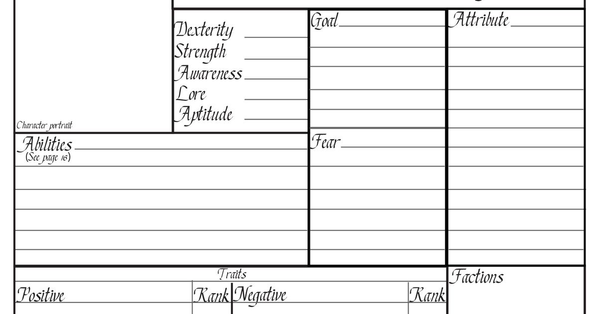 Atla Character Sheet | RPG Item | RPGGeek