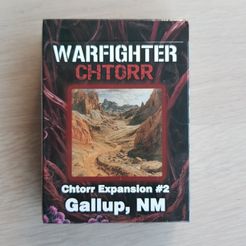 Warfighter: Chtorr Expansion #2 – Gallup, NM | Board Game | BoardGameGeek