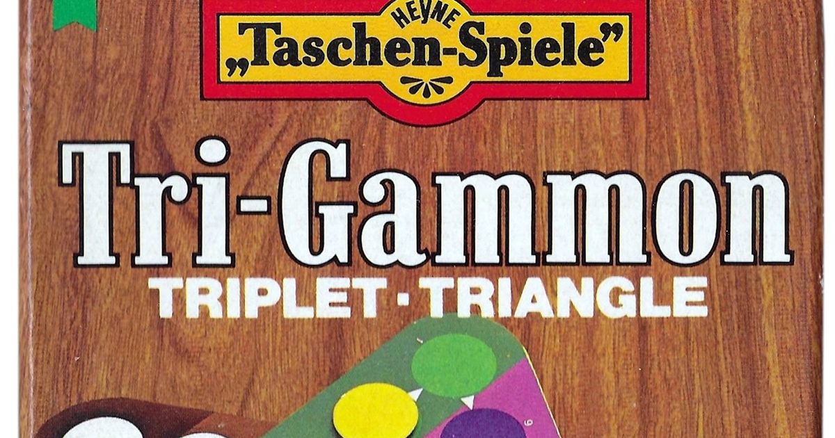 Tri-Gammon / Triplet / Triangle | Board Game | BoardGameGeek