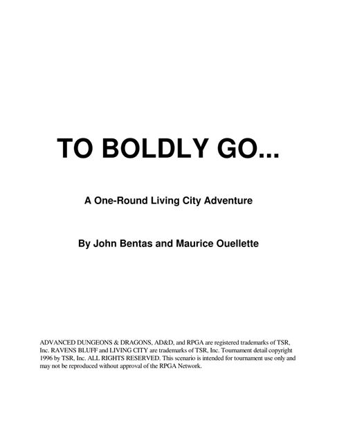 To Boldly Go... | RPG Item | BoardGameGeek