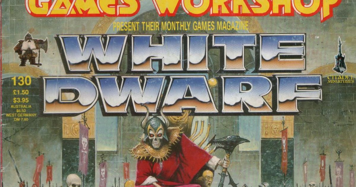 White Dwarf (Issue 130 - Oct 1990) | Issue | RPGGeek