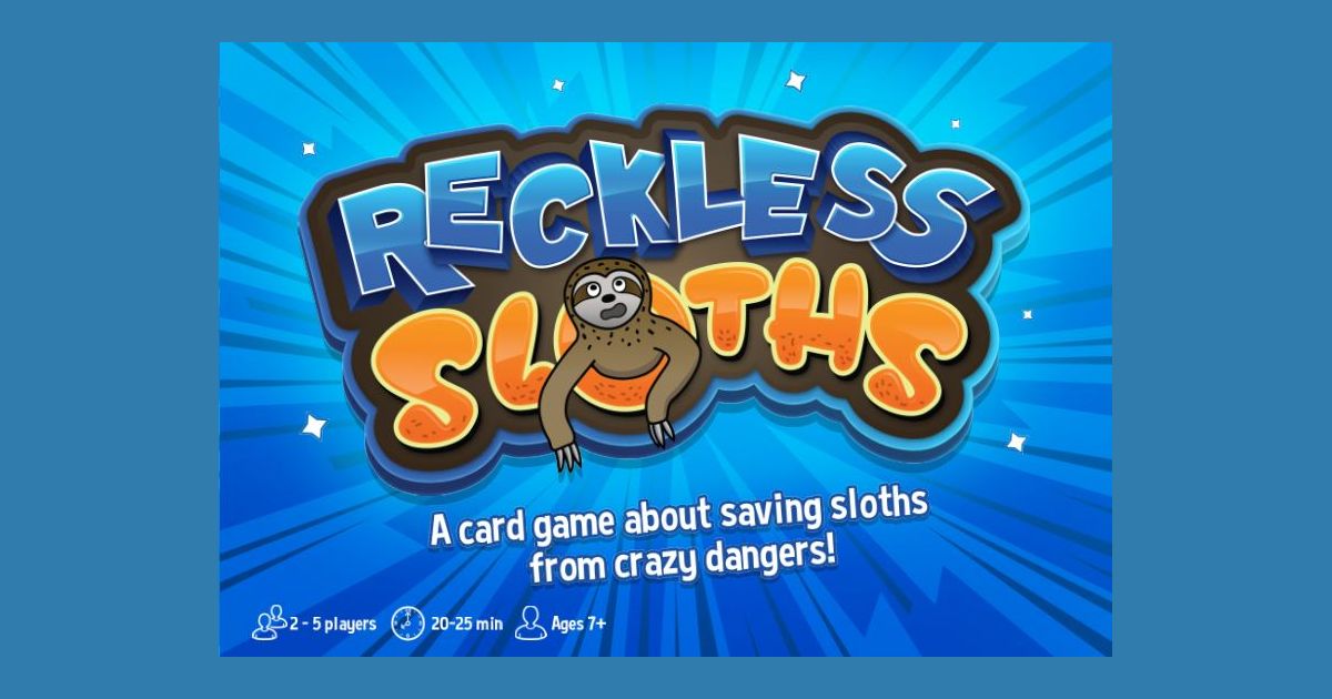 Lively 'take that' card game | Reckless Sloths