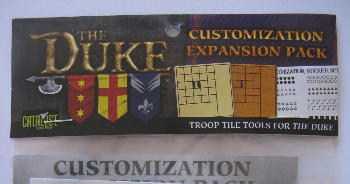 The Duke: Customization Expansion Pack | Board Game | BoardGameGeek
