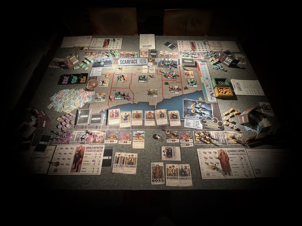 Scarface 1920 All Minis painted | Scarface 1920