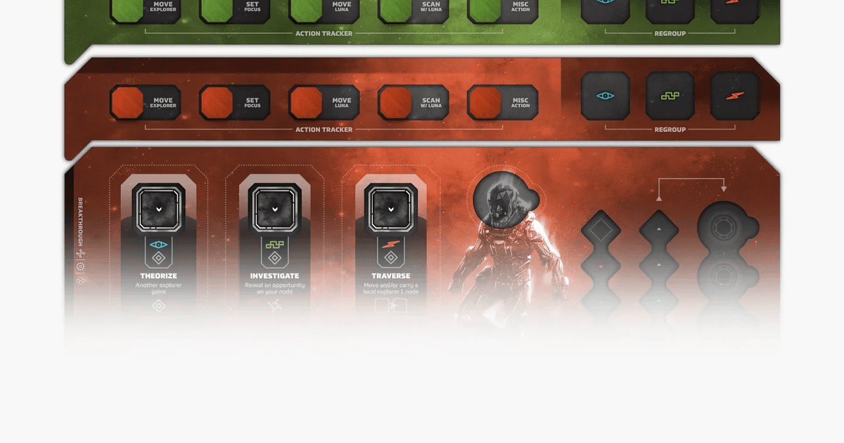 Unsettled: Action Trackers | Board Game Accessory | BoardGameGeek