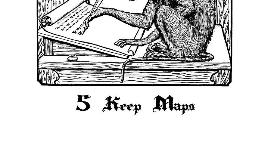 5 Keep Maps | RPG Item | RPGGeek