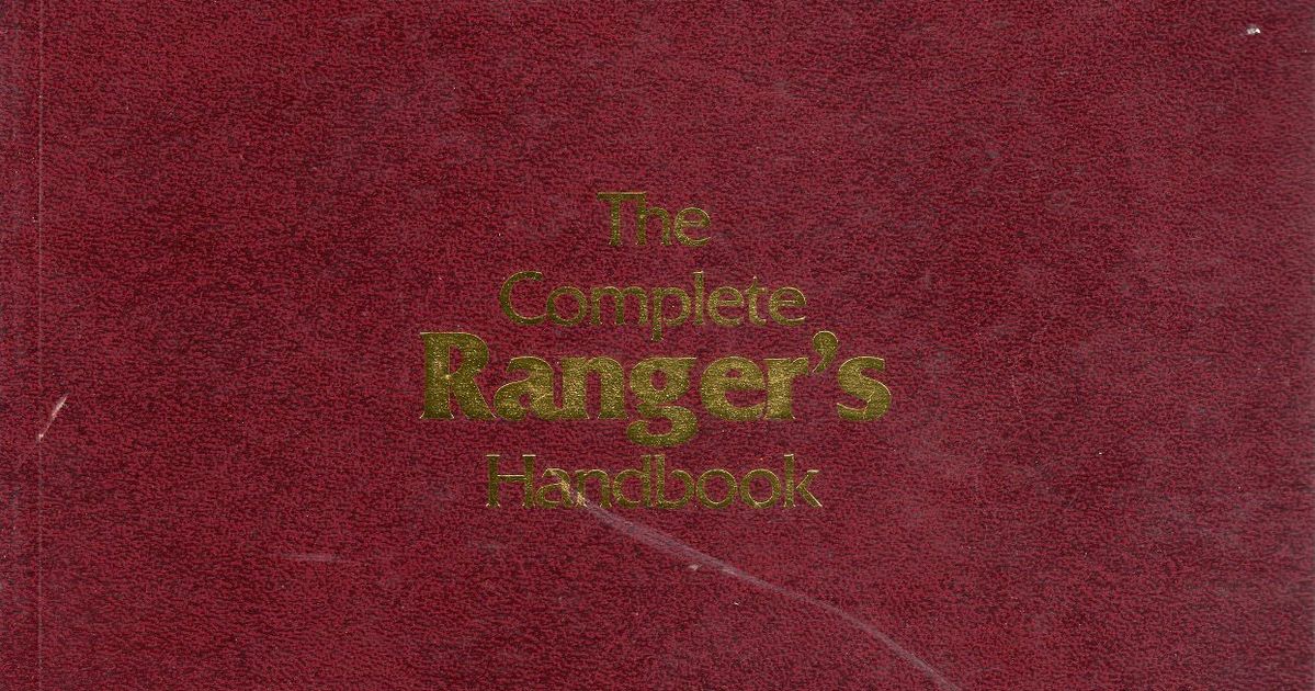 PHBR11: The Complete Ranger's Handbook | RPG Item | BoardGameGeek